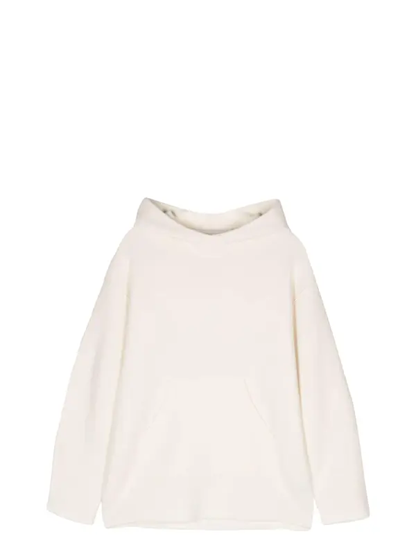 Iris Von Arnim River Cashmere Hoodie - White