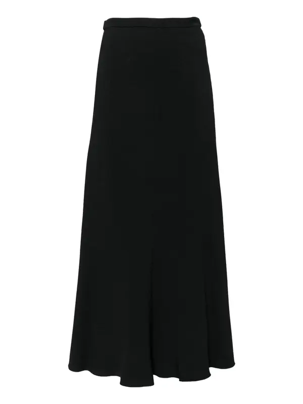 Giambattista Valli A-line Long Skirt - Black