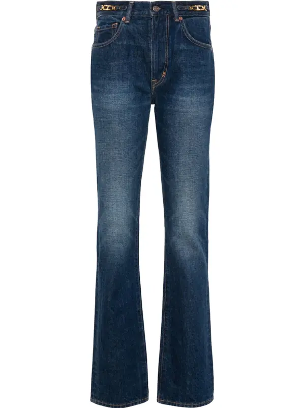 TOM FORD Whitney Straight Leg Jeans - Blue
