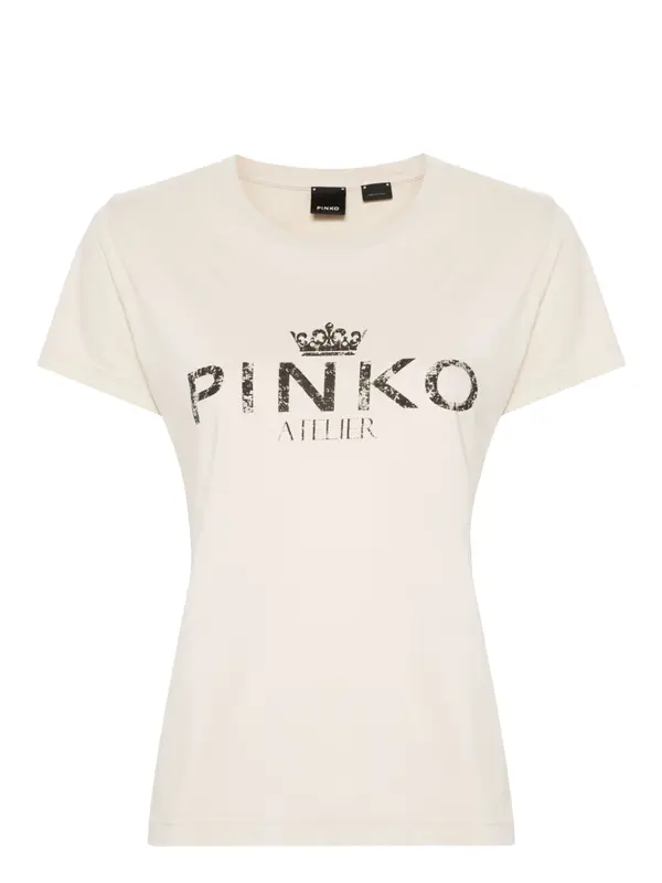 Pinko Bussolotto T-shirt - Neutrals