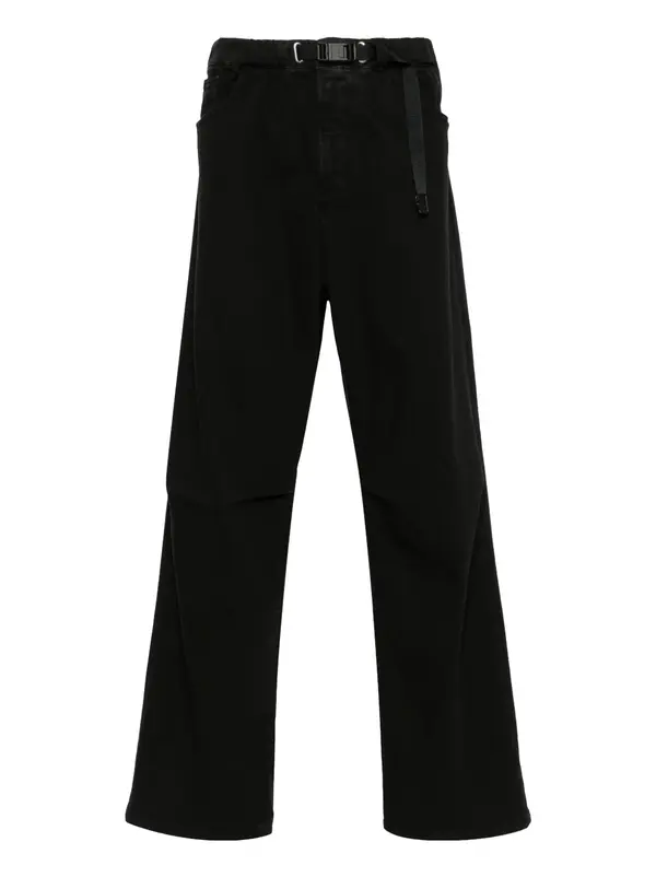 WHITE SAND Straight-leg Jeans - Black