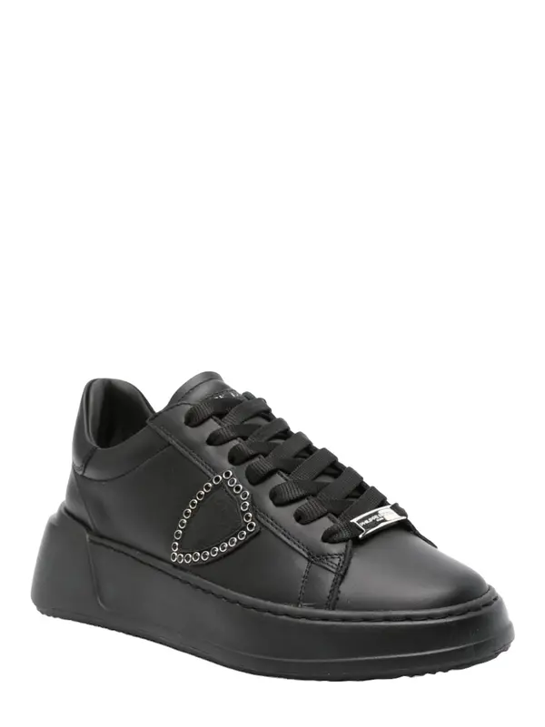 Philippe Model Trés Temple Sneakers - Black
