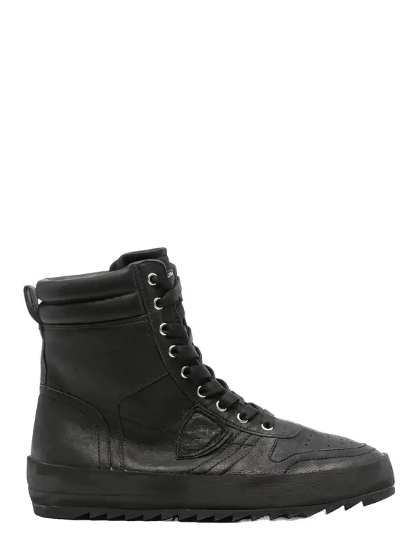 Philippe Model Hi-top Sneakers - Black