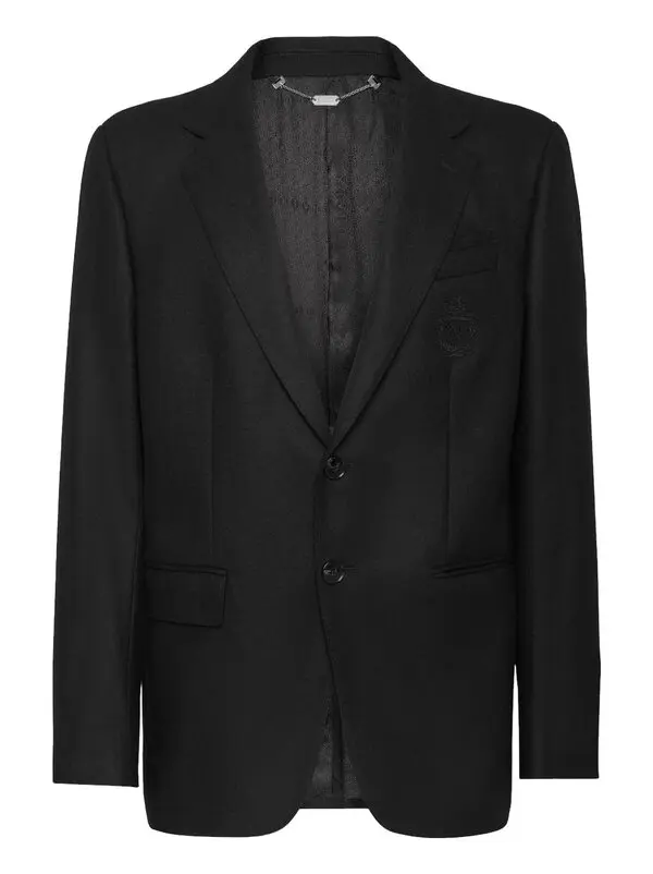 BILLIONAIRE Single-breasted Blazer - Black