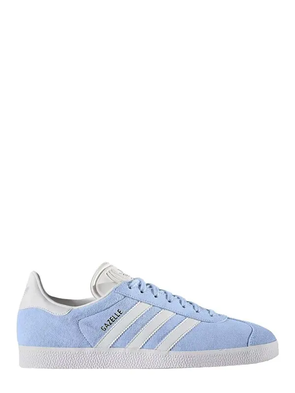 Adidas Gazelle Sneakers - Clear Sky Blue/white/gold Metallic