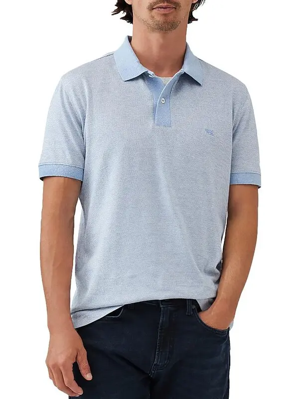 Rodd & Gunn Le Bons Bay Cotton Sports Fit Polo Shirt - Sky