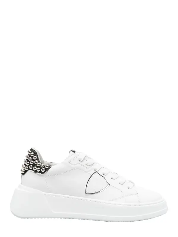 Philippe Model Tres Temple Sneakers - White