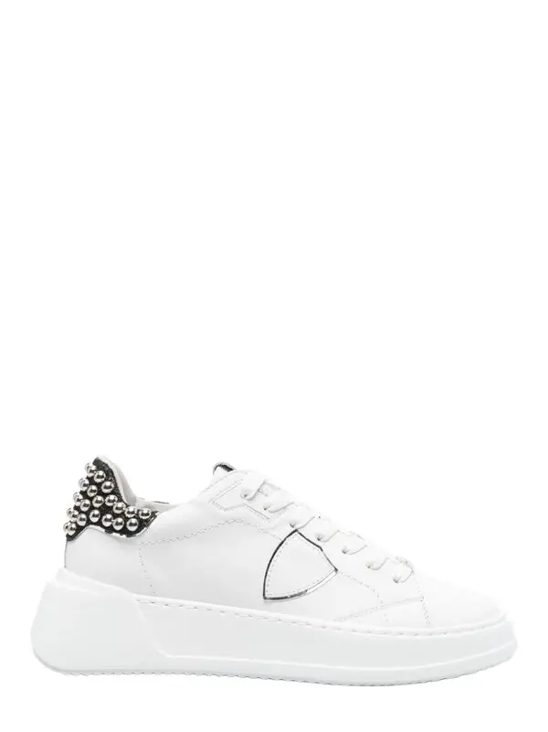 Philippe Model Tres Temple Sneakers - White
