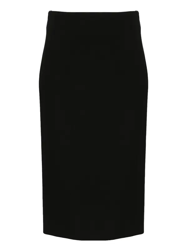 Peserico A-line Midi Skirt - Black