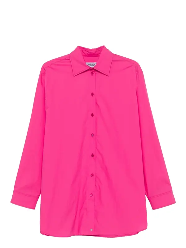 Moschino Cotton Poplin Shirt - Pink