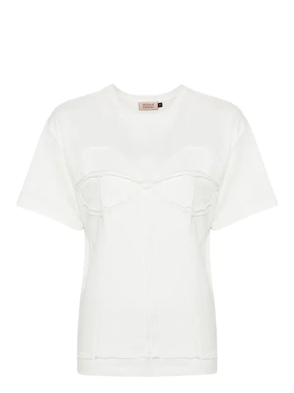 MURMUR Deconstructed T-shirt - White