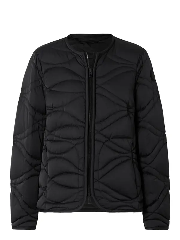 Moncler Pyrope Quilted Shell Down Jacket - Black