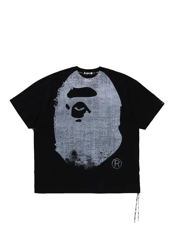 A BATHING APE X Mastermind Relaxed Fit Tee - Black/white