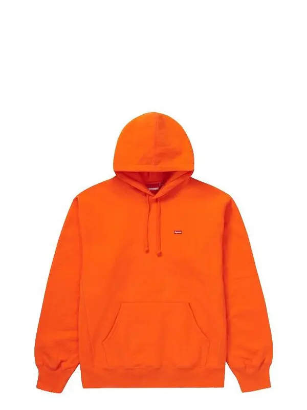 Supreme Small Box Hooded Sweatshirt - Orange