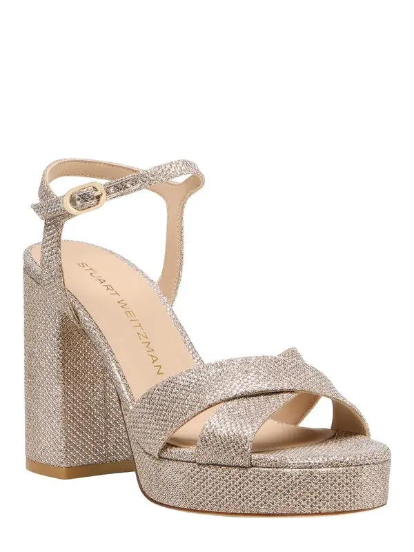 STUART WEITZMAN Dayna Platform Sandal - Poudre