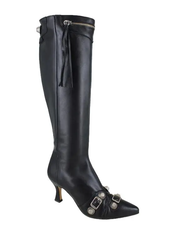 ZIGI Ivara Knee High Boots - Black Leather