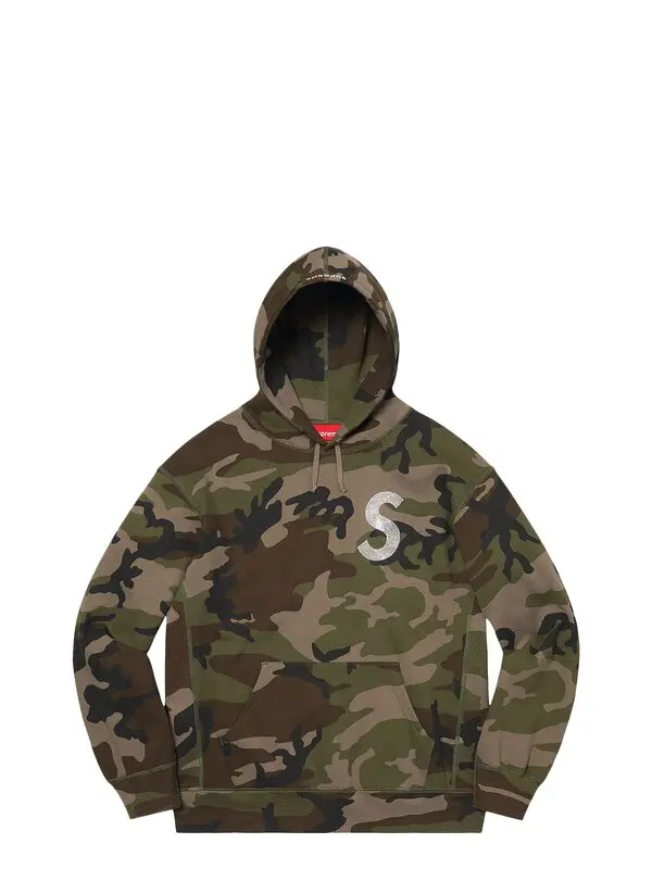 Supreme X Swarovski Logo Hooded Sweatshirt - Multicolor