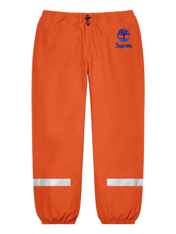 Supreme X Timberland Reflective Taping Track Pant 'rust - Orange
