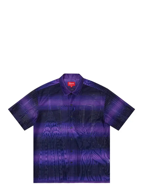Supreme Liberty Lace Short-sleeve Shirt - Purple