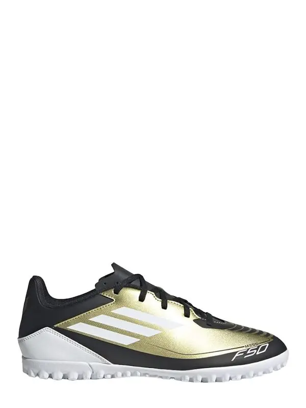 Adidas F50 Club Turf Messi - Gold Metallic/cloud White/core Black