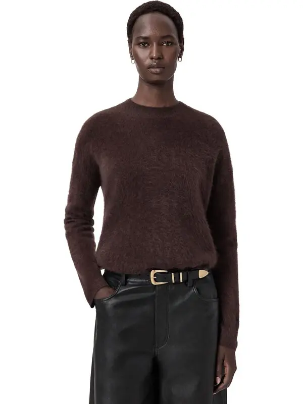 ALLSAINTS Rebel Cashmere Sweater - Red