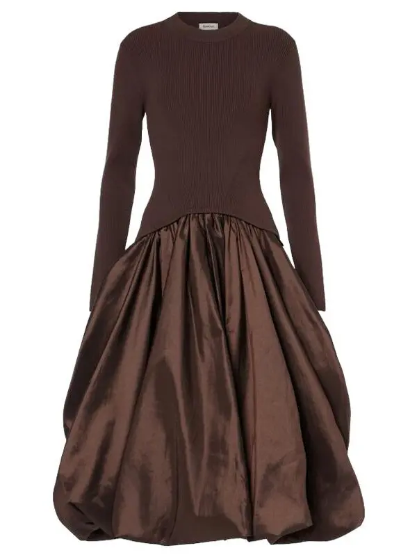 Simkhai Kenlie Midi Dress - Brown