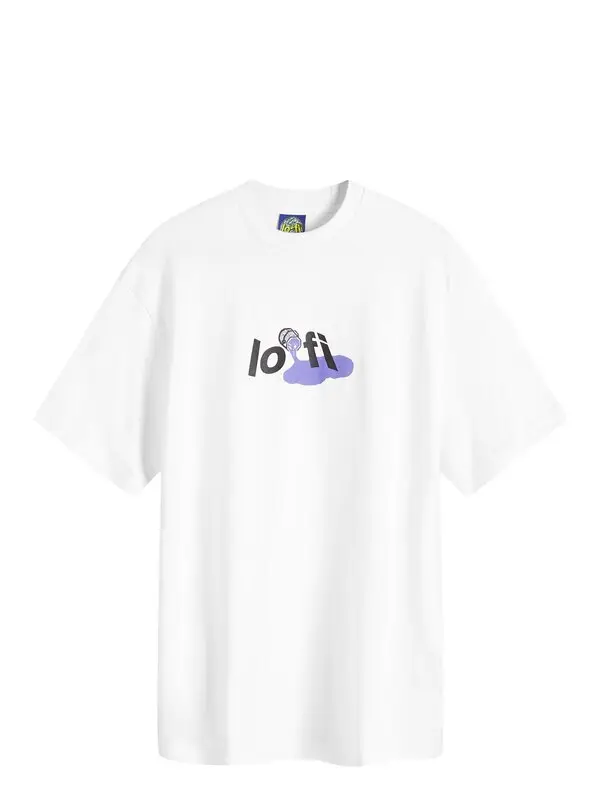 LO-FI Paint Logo T-shirt - White