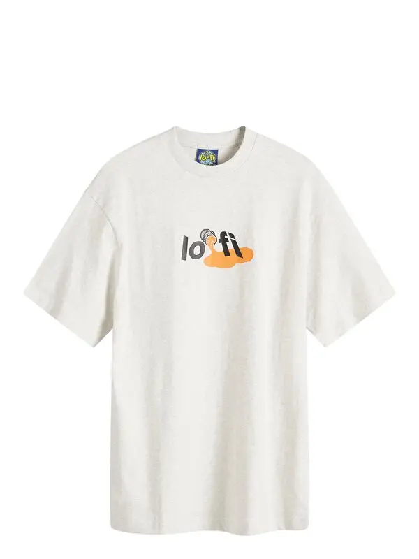 LO-FI Paint Logo T-shirt - Ash