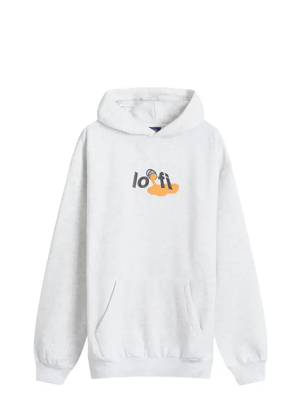 LO-FI Paint Logo Hoodie - Ash