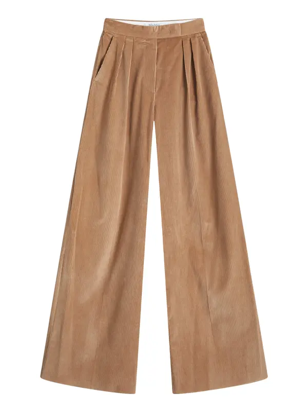 Max Mara Wide Leg Trousers - Camel
