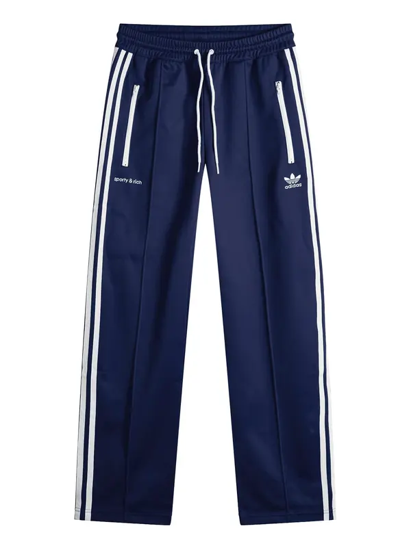Adidas X Sporty & Rich Track Pants - Night Indigo