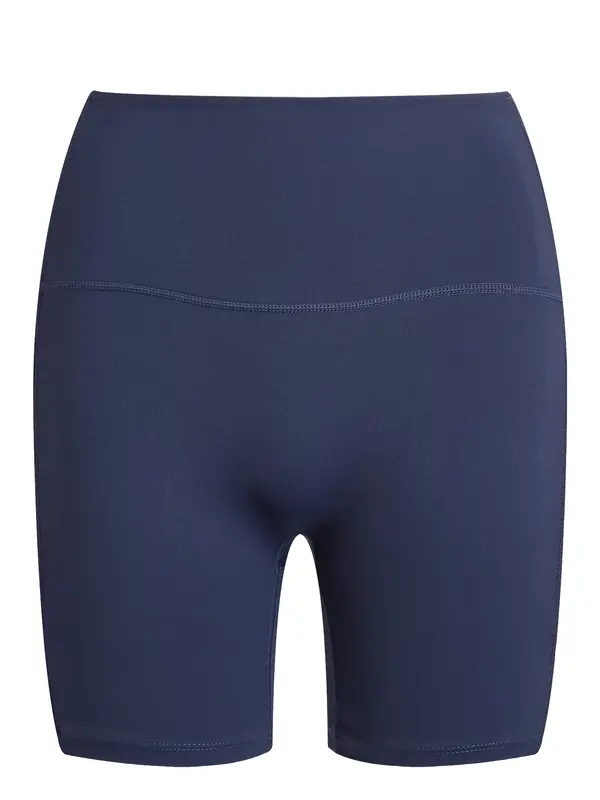 ADANOLA Ultimate Micro Piping Crop Shorts - Navy