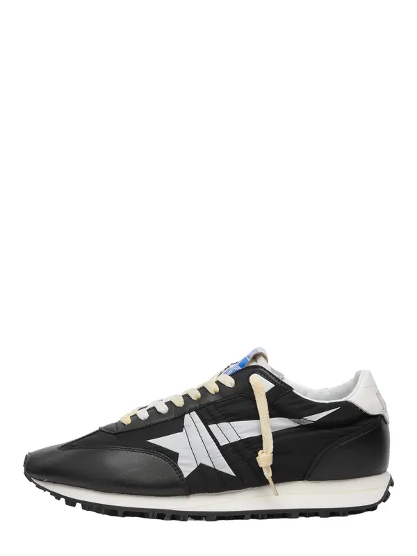 GOLDEN GOOSE Marathon Runner Sneakers - Black/white