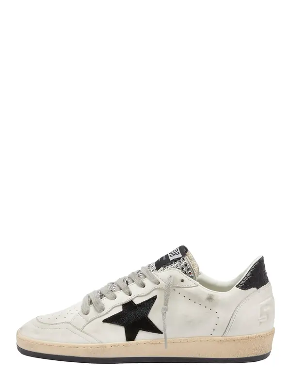 GOLDEN GOOSE Ball Star Sneakers - White/black