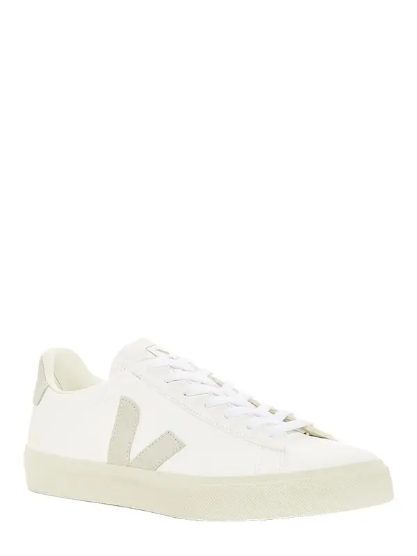 VEJA Campo Leather Low Top Sneakers - Natural Suede