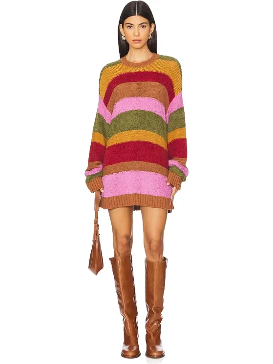 Show Me Your Mumu Chilly Knit Sweater - Hutch Multi