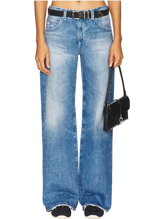 Ag Adria Wide-leg Jeans - 17 Years Divergent