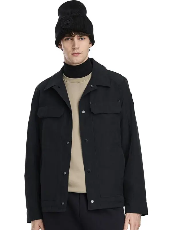 Canada Goose Burnaby Lightweight Chore Coat - Black