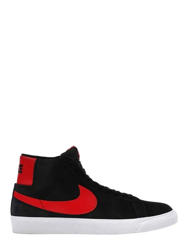 Nike Zoom Blazer Mid Sneakers - Black/university Red