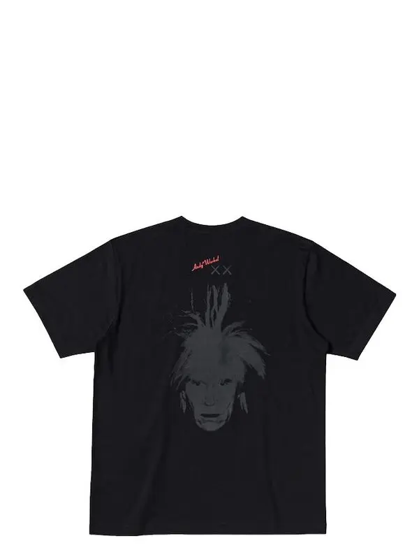 KAWS X Warhol Ut Graphic 476352 T-shirt - Black