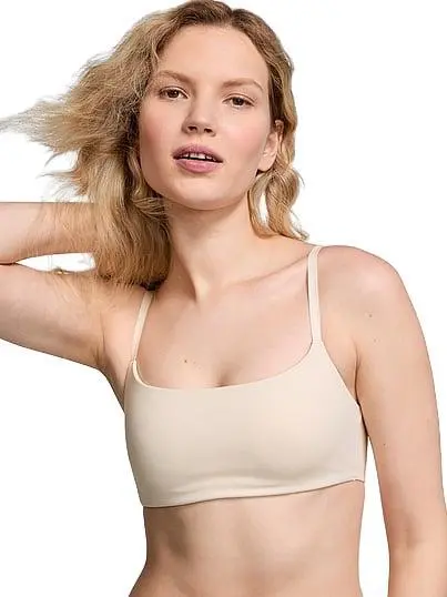 Pink Relay™ Square-neck Sports Bra - White,ivory
