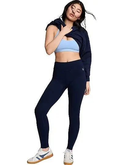 Pink Relay Double Up Leggings - Blue