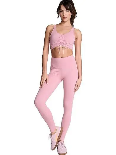 Pink Relay Double Up Leggings - Pink
