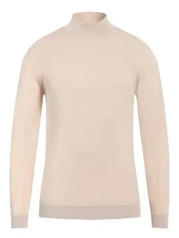 DANIELE FIESOLI Merino Wool Turtleneck - Beige