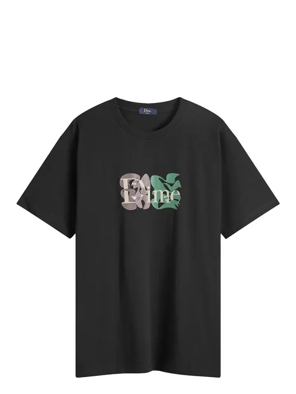 DIME Classic Duo Logo T-shirt - Black