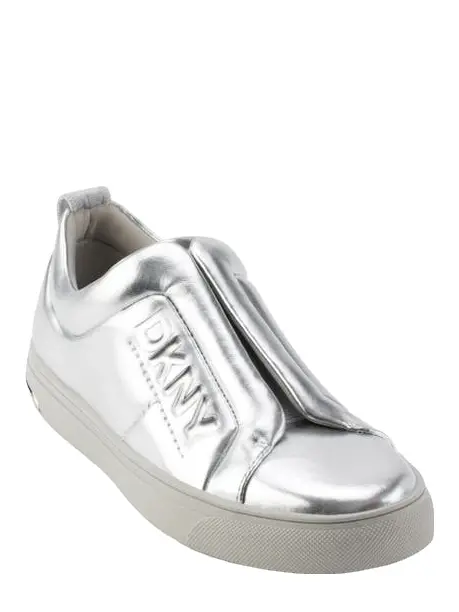 Dkny Abelina Slip-on Sneakers - Silver