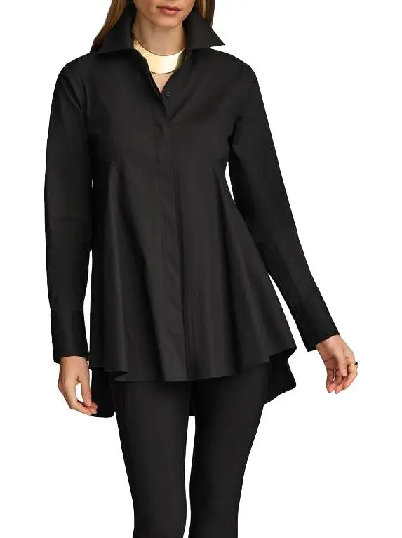 Donna Karan New York High-low A-line Tunic - Black
