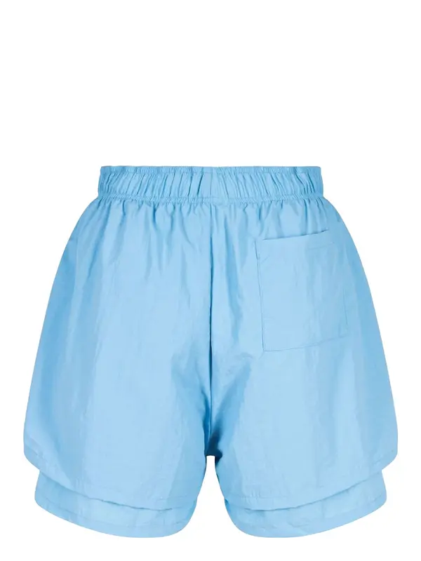 SP5DER Og Web Double Layer Shorts - Blue