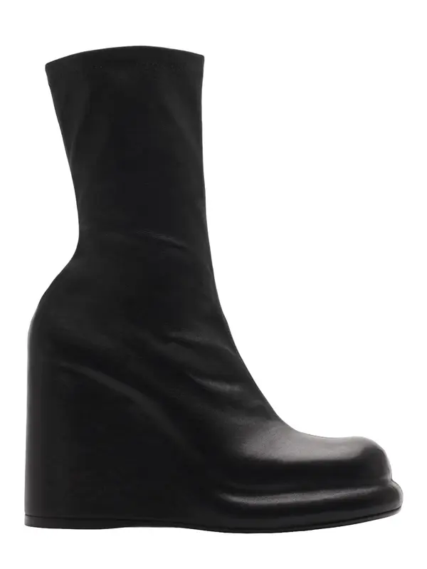 Burberry Pillar Ankle Boots - Black