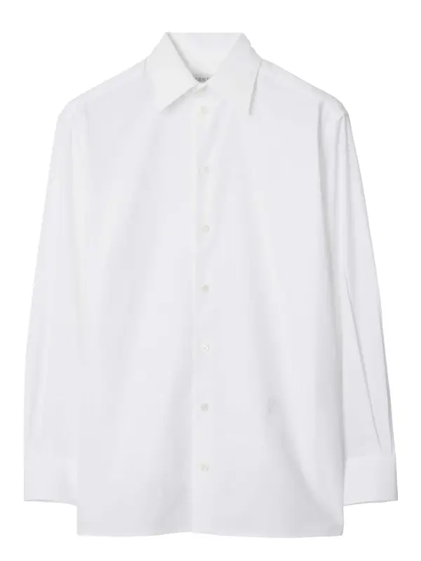 Burberry Cotton Shirt - White